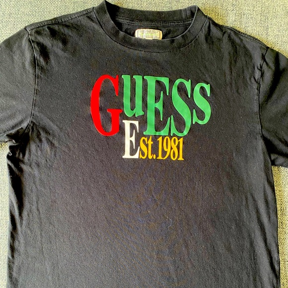 Guess | Shirts | Vintage Guess Originals Logo Szm | Poshmark